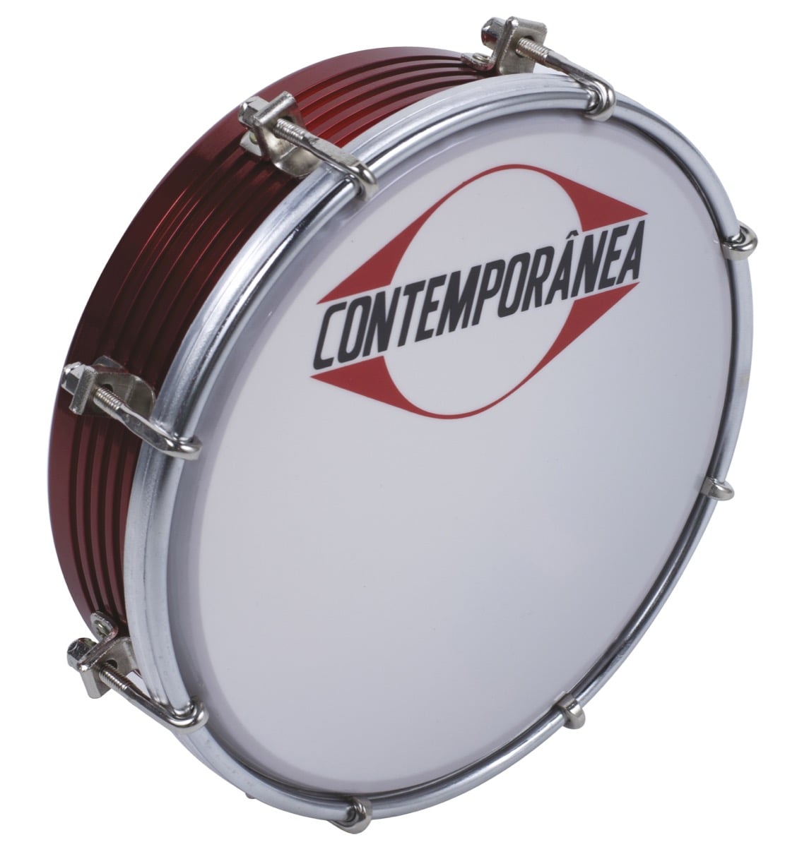 Tamborim Ø 6'', Alu, rot, mit Riefen | Tamborim | Brasilianische ...