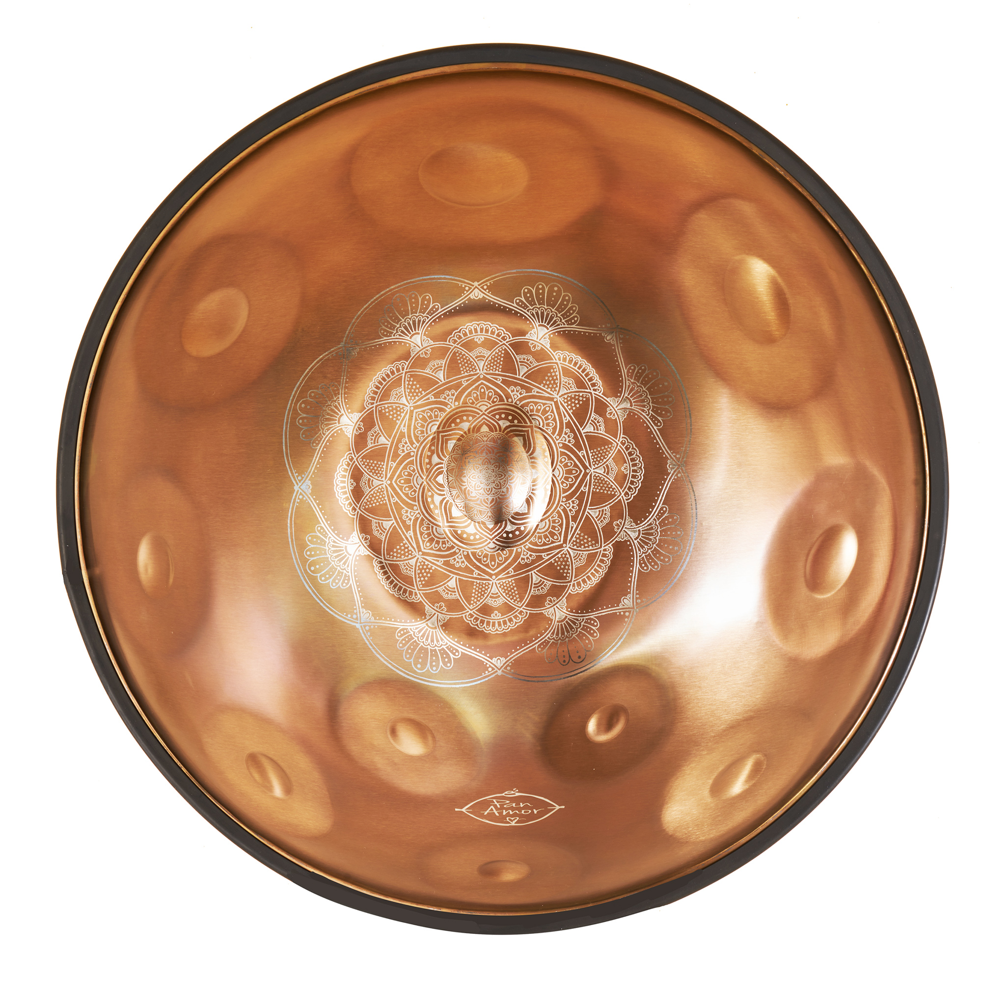 PanAmor Handpan,D Mixolydian stainless steel | Afroton