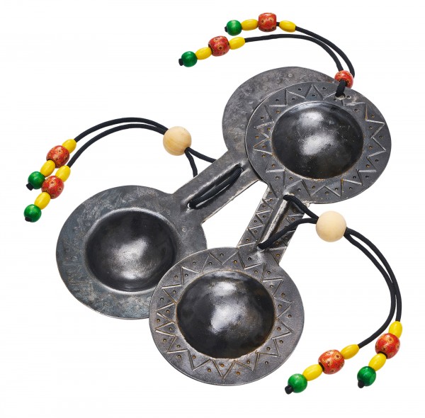 Karkabou, pair, pro | Bells | Percussion Instruments | Products | Afroton