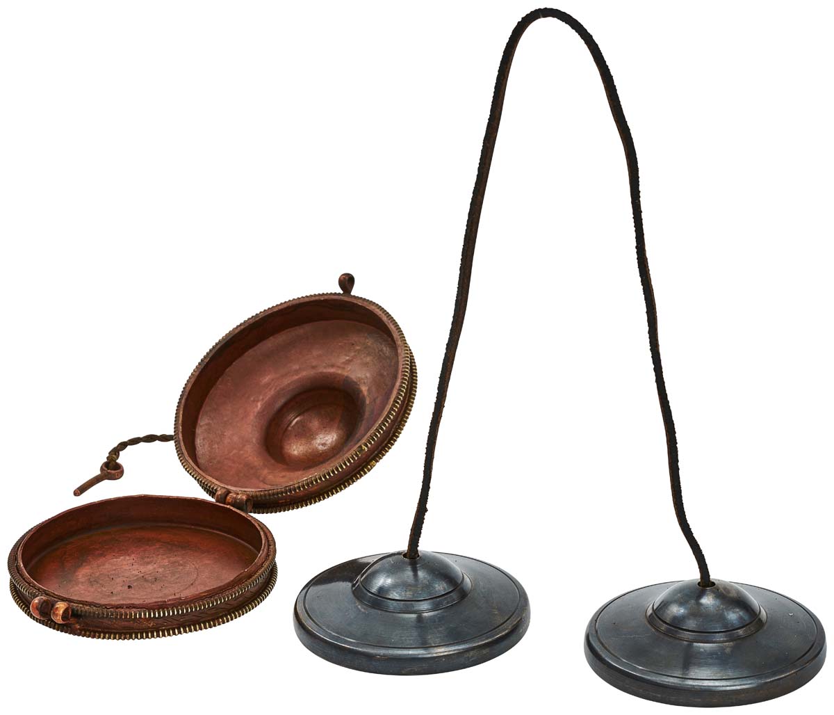 Tingsha - Tibet. cymbal, Ø 7,8cm, antique | Crotales, Cymbals ...