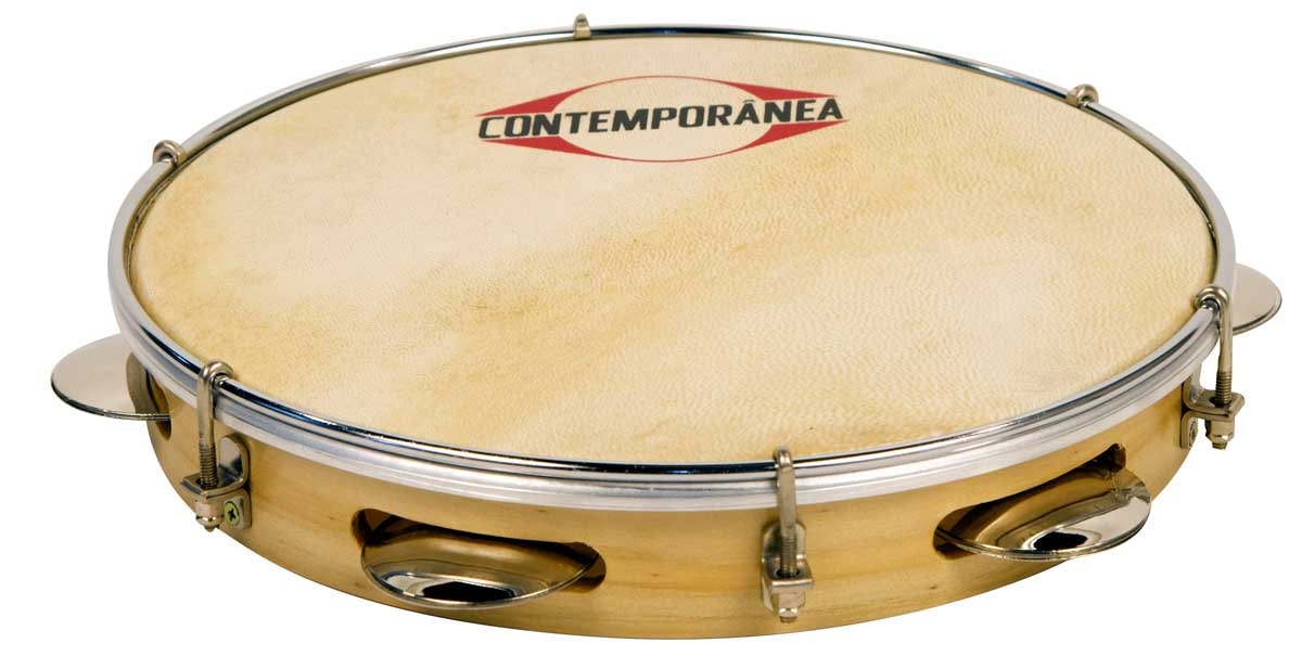 Pandeiro, Pro, Ø 10", wood, natural head | Pandeiro Pro | Brazilian ...