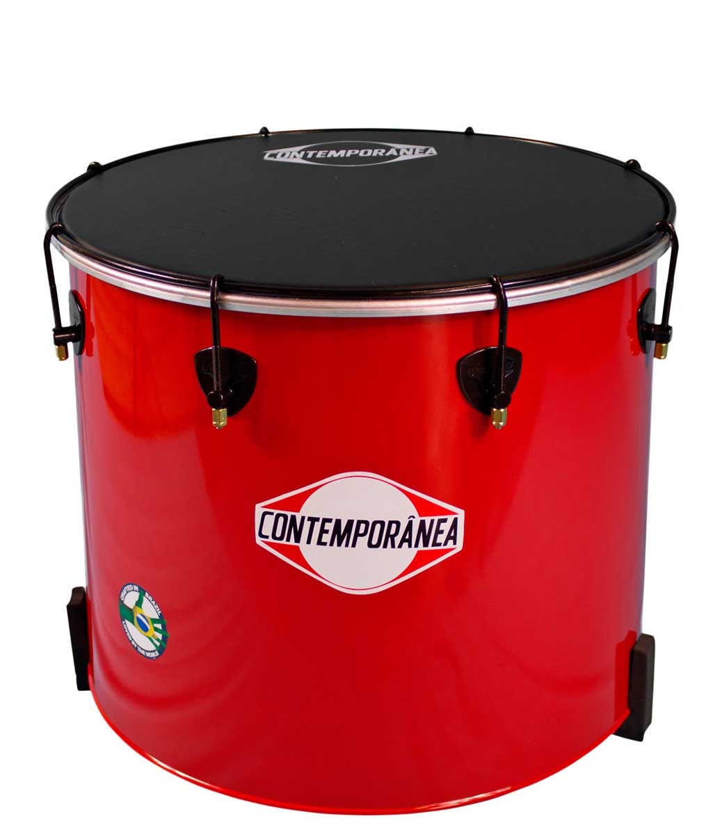 Surdo, Nesting, Alu, red, Ø 18", H 40cm | Surdo, Alu, Napa skin ...