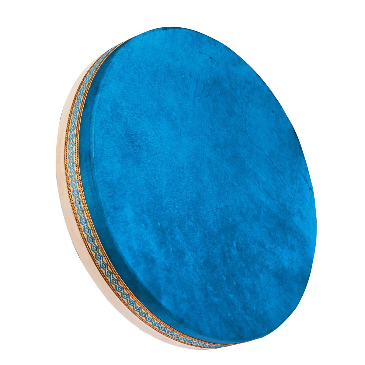 Oceandrum, Ø 45cm, natural heads, one side turqouise | Oceandrum ...