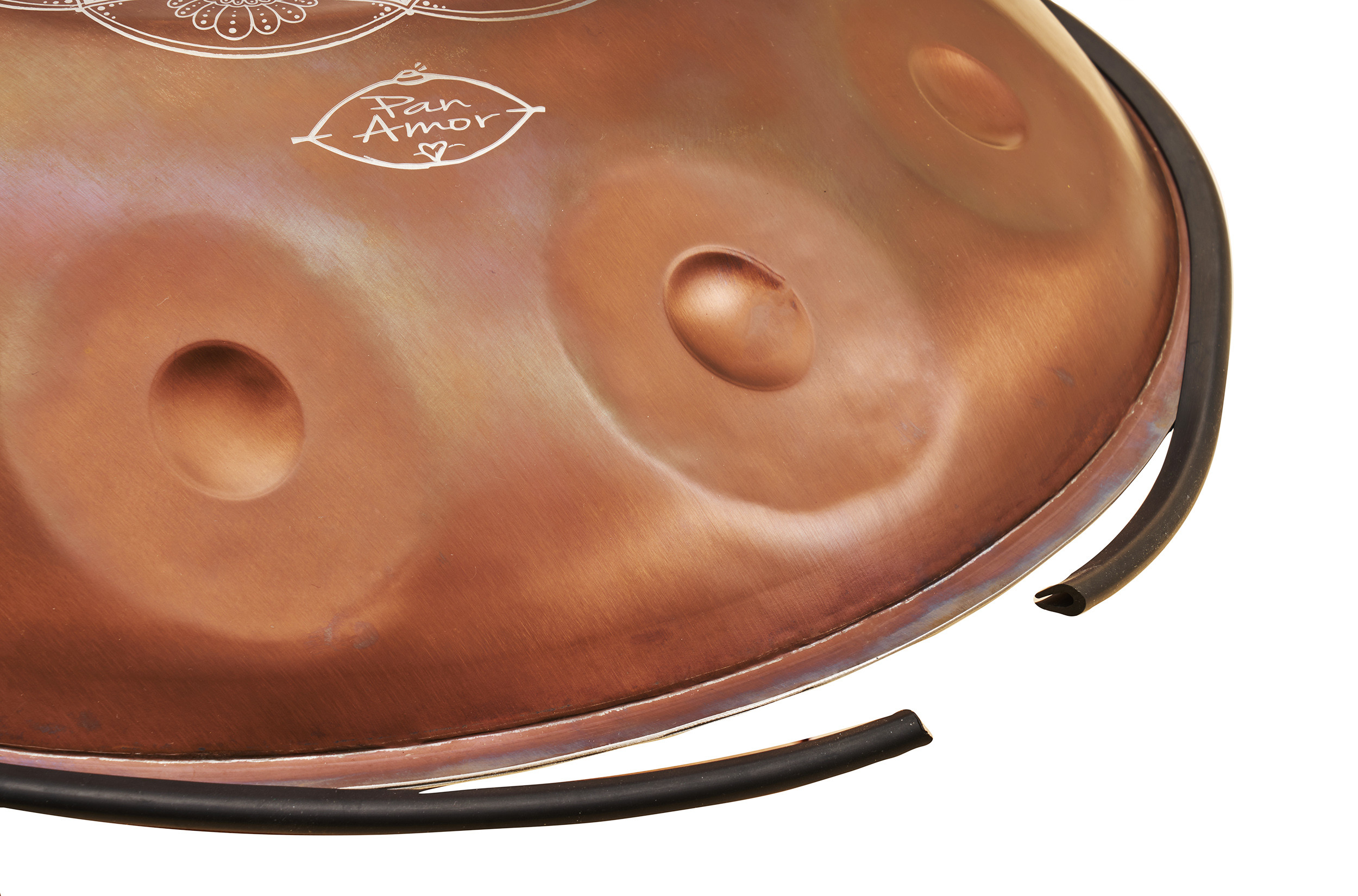 PanAmor Handpan, F2-Low Pygmy, no bottom notes, stainless steel | Afroton